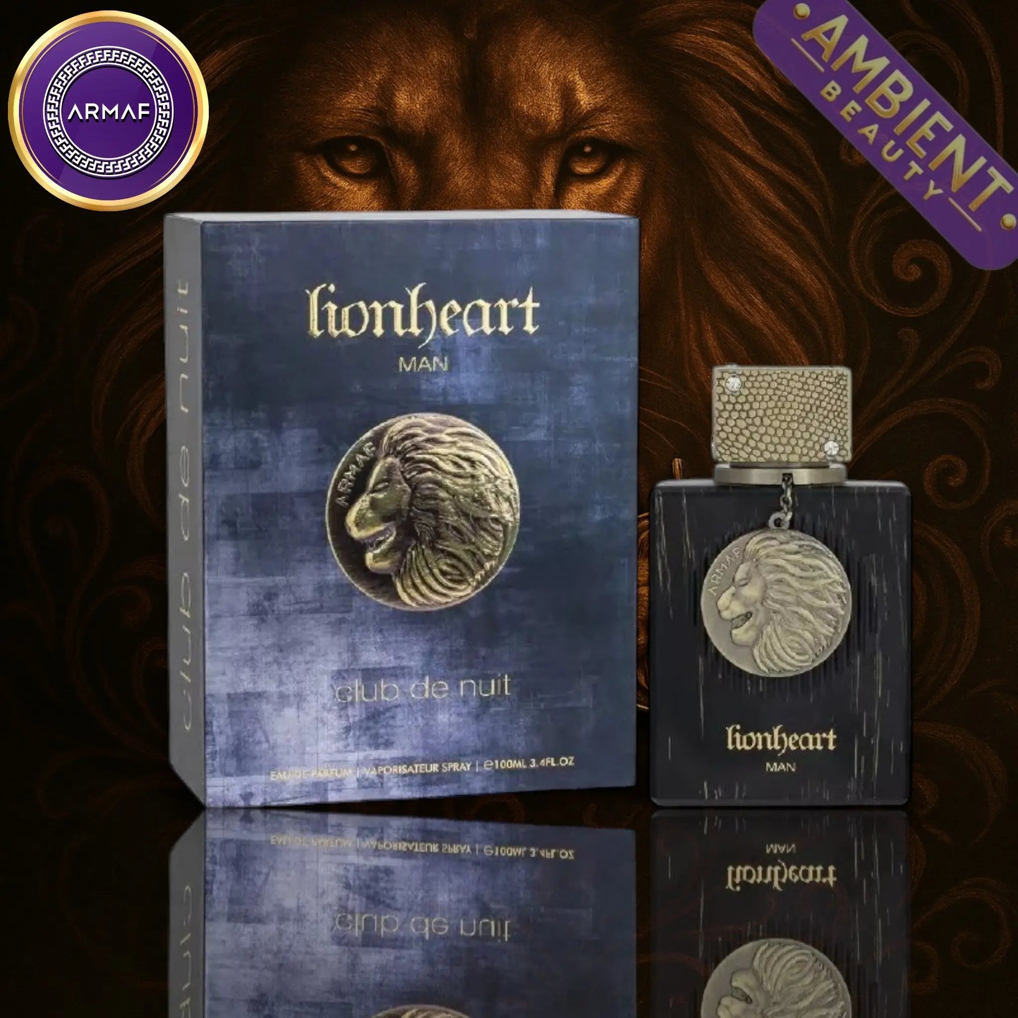 ARMAF Club De Nuit Lionheart Man Eau De Parfum 100ml - Ambient Beauty ...