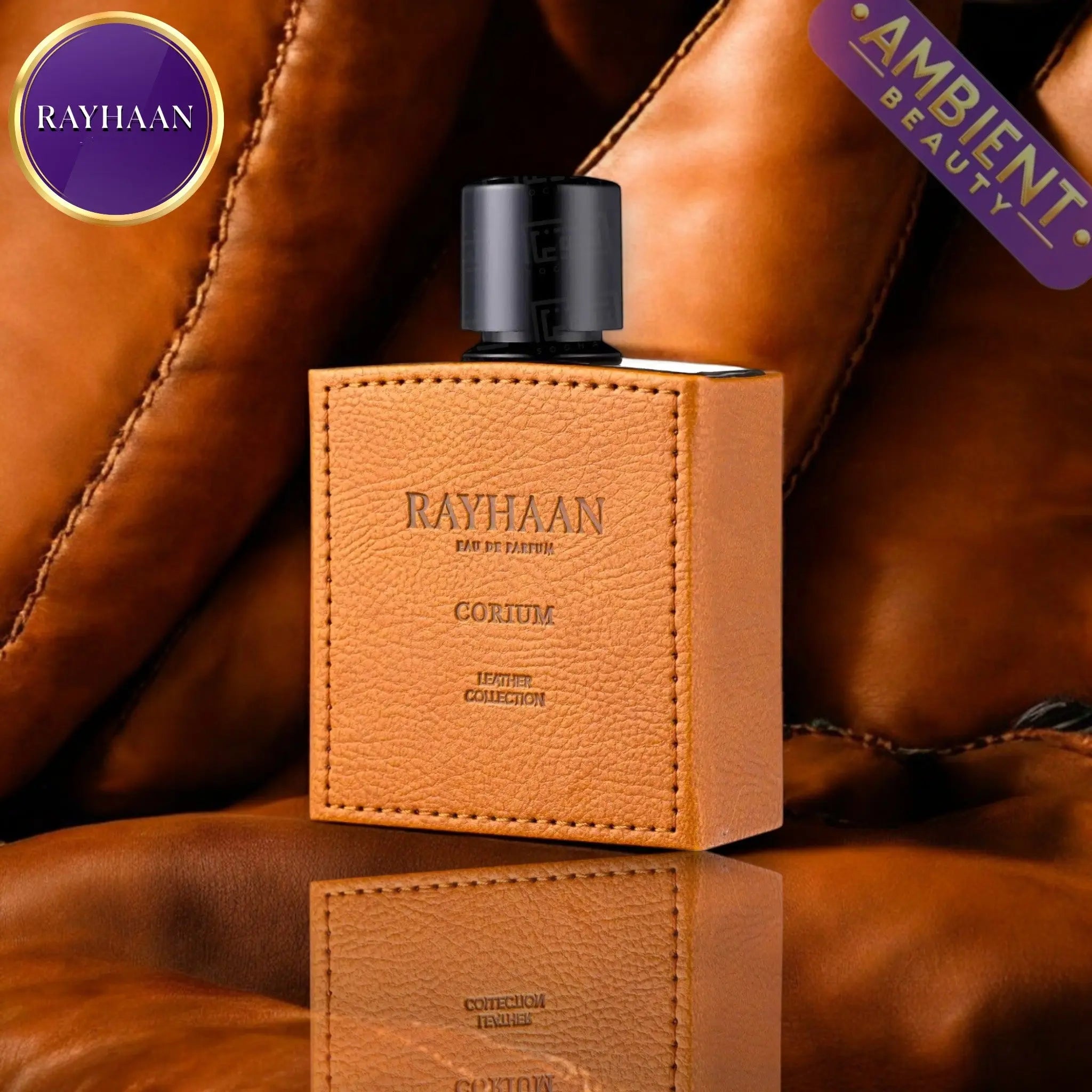 RAYHAAN Corium Leather Collection Eau De Parfum 100ml - Ambient Beauty ...